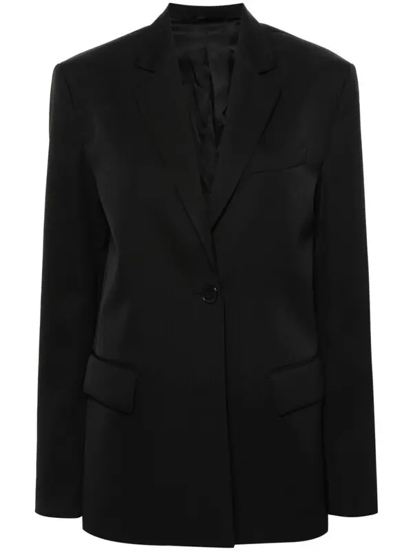 MODES Single-breasted Wool Blazer