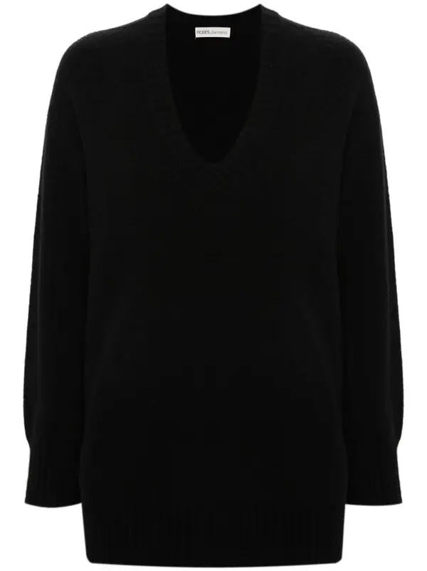 MODES Fine-knit Jumper - Black