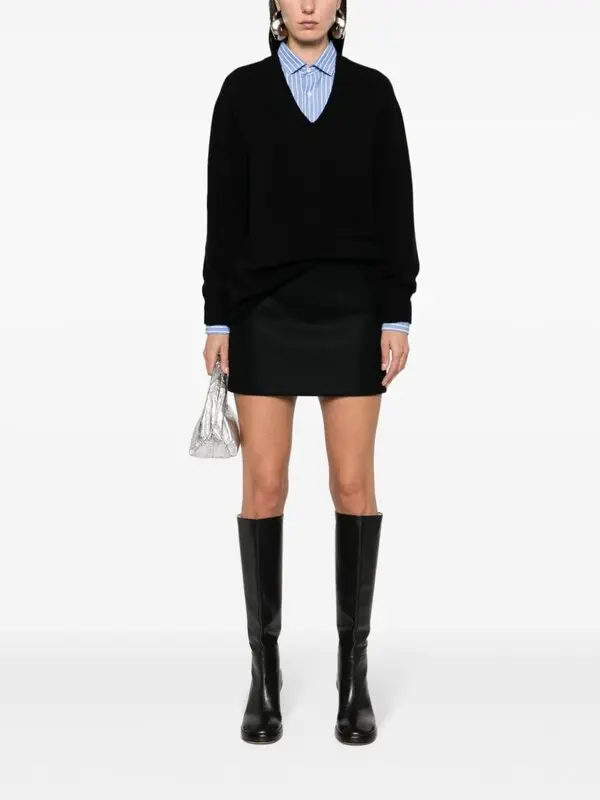 MODES Fine-knit Jumper - Black