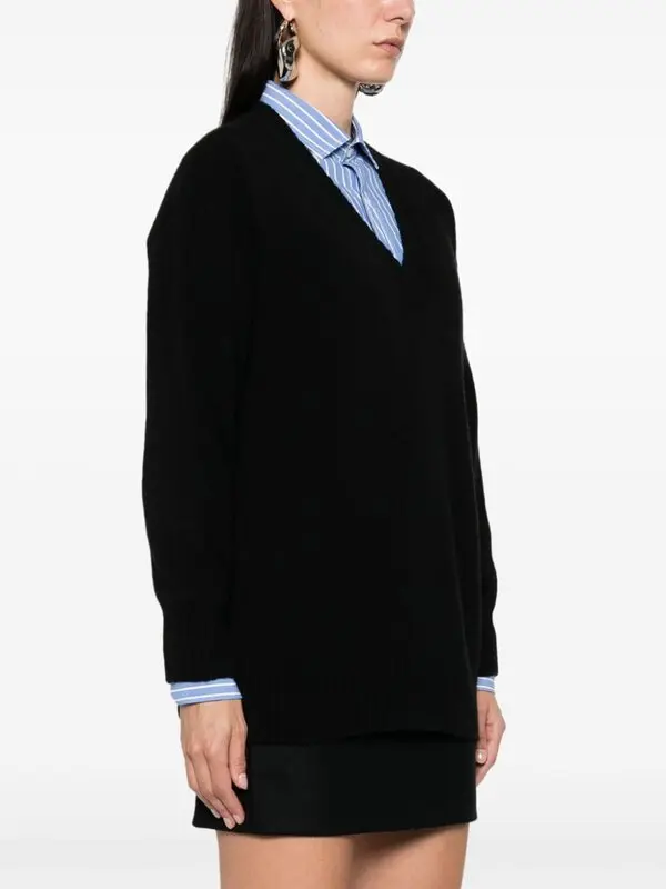 MODES Fine-knit Jumper - Black
