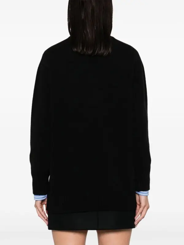 MODES Fine-knit Jumper - Black