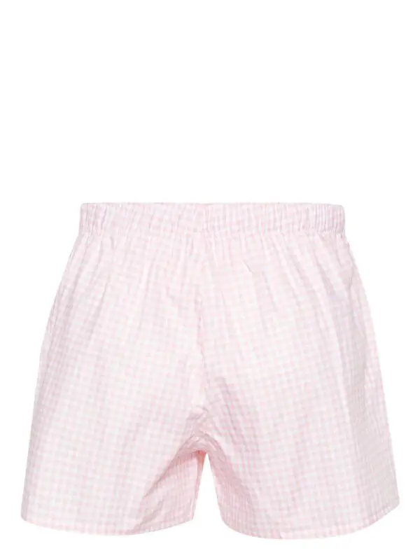 MODES Gingham-check Cotton Boxers