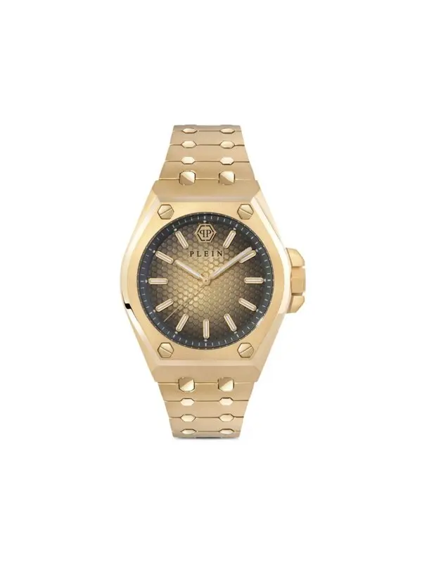 Philipp Plein 43mm Bracelet Watch - Gold