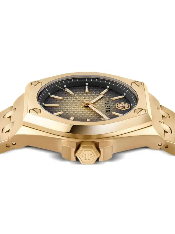 Philipp Plein 43mm Bracelet Watch - Gold