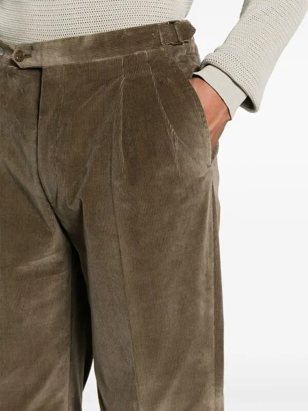 Corneliani Corduroy Slim-fit Trousers