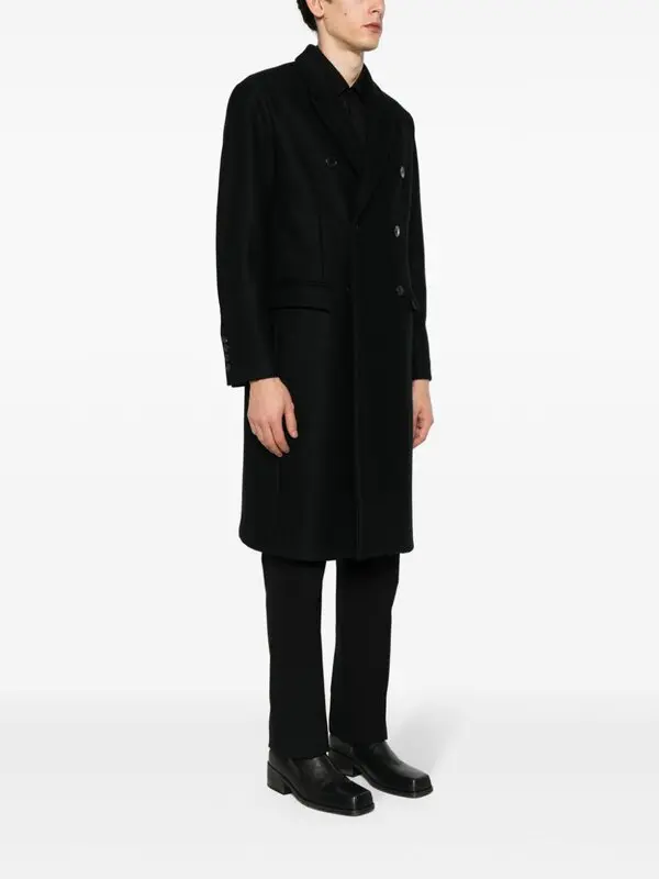 MODES Double-breasted Wool Coat