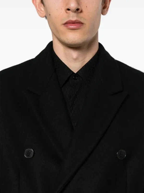 MODES Double-breasted Wool Coat