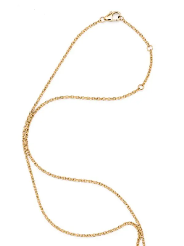 Yvonne Léon 9kt Yellow Elephant Coquillage Pendant Necklace