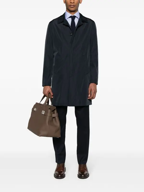 Corneliani Spread-collar Raincoat