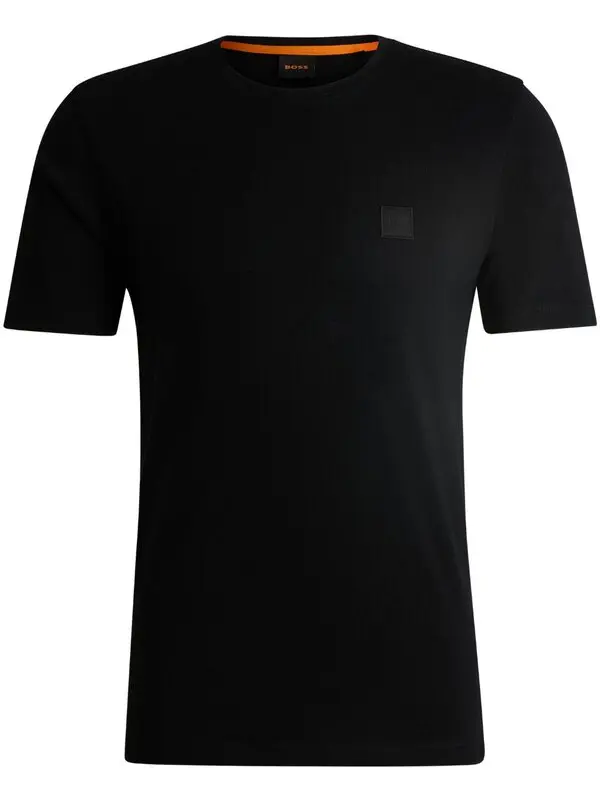 BOSS Logo-embroidered T-shirt