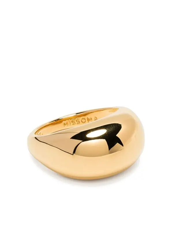 MISSOMA Plated Dome Ring - Gold
