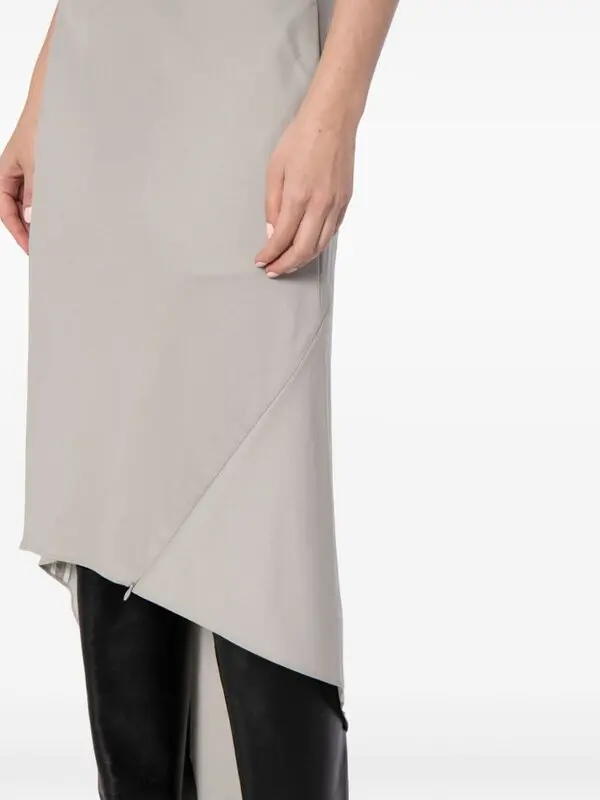 Helmut Lang Asymmetric Midi Skirt