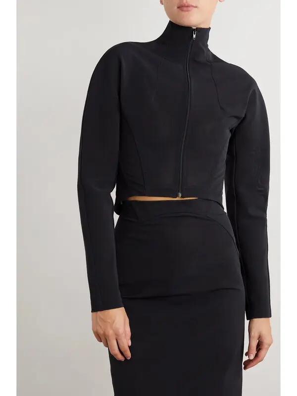 Alaïa Stretch-tulle Jacket