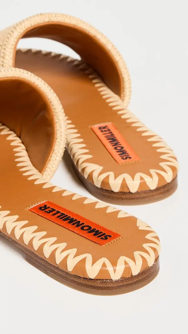 SIMONMILLER Raffia Salerno Sandals