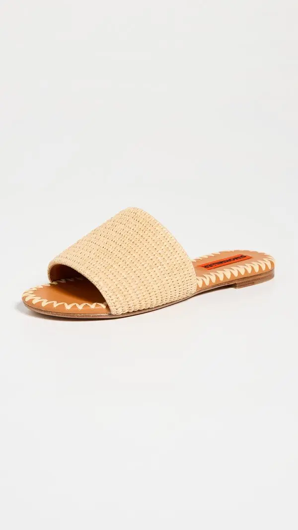 SIMONMILLER Raffia Salerno Sandals