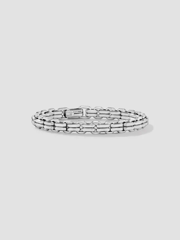 David Yurman Streamline Double Heirloom Link Bracelet In Sterling 8mm - Silver