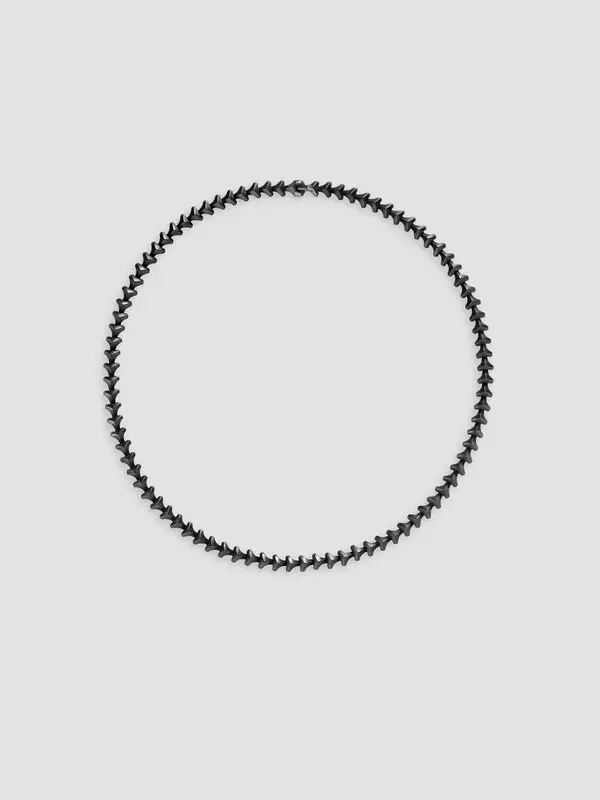 David Yurman Armory Necklace In Titanium