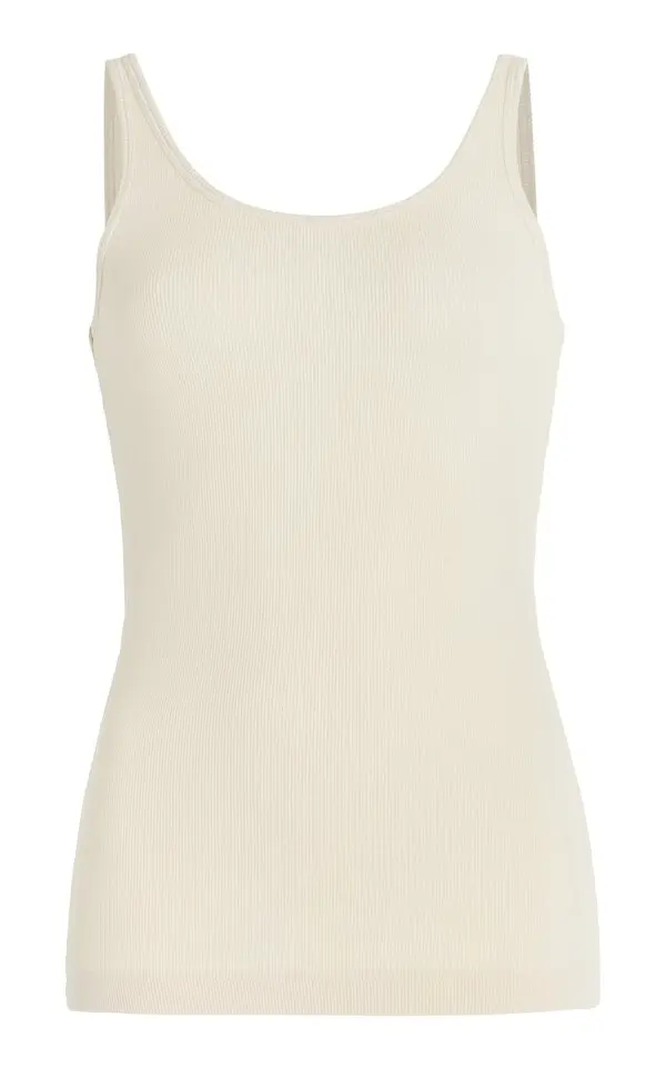 Bite Studios Ribbed Organic Cotton Tank Top