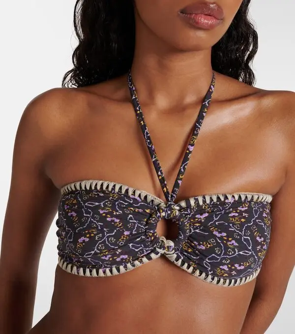MARANT ETOILE Starneage Halterneck Bikini Top