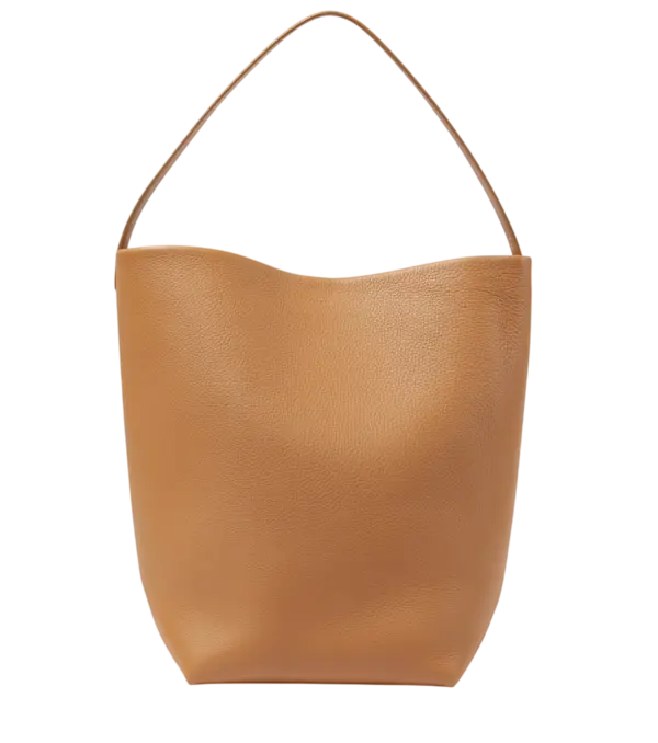 THE ROW N/s Park Large Leather Tote Bag
