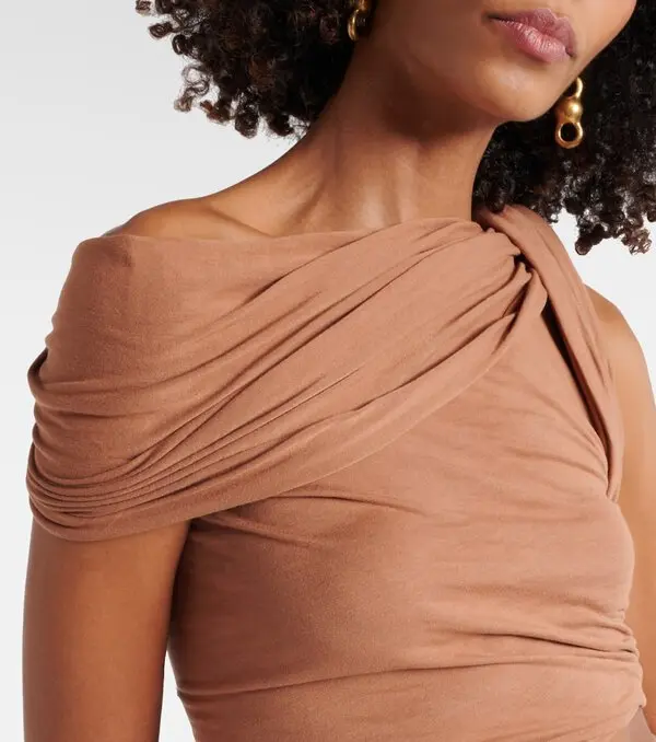 Rick Owens Sienna Jersey Crop Top