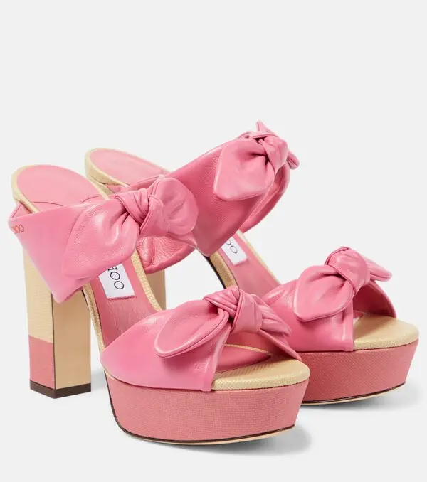JIMMY CHOO Rua 120 Platform Sandals