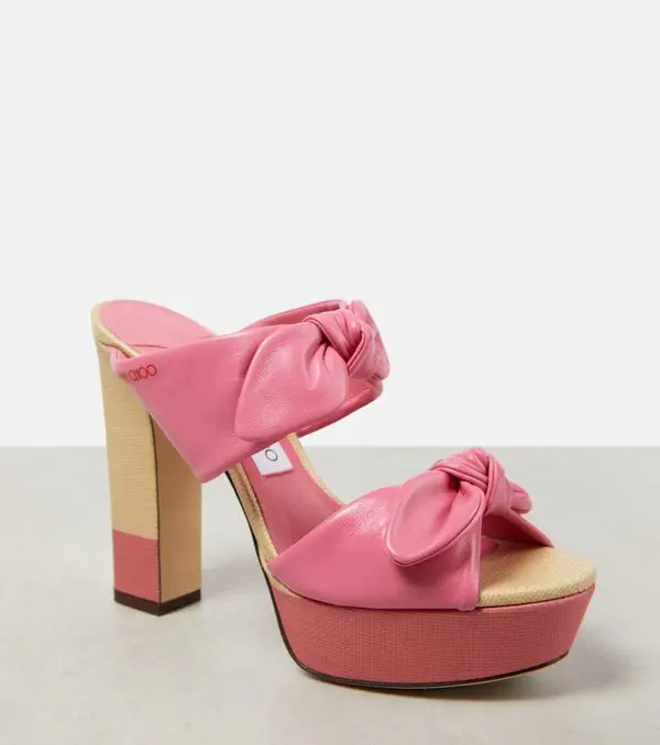 JIMMY CHOO Rua 120 Platform Sandals