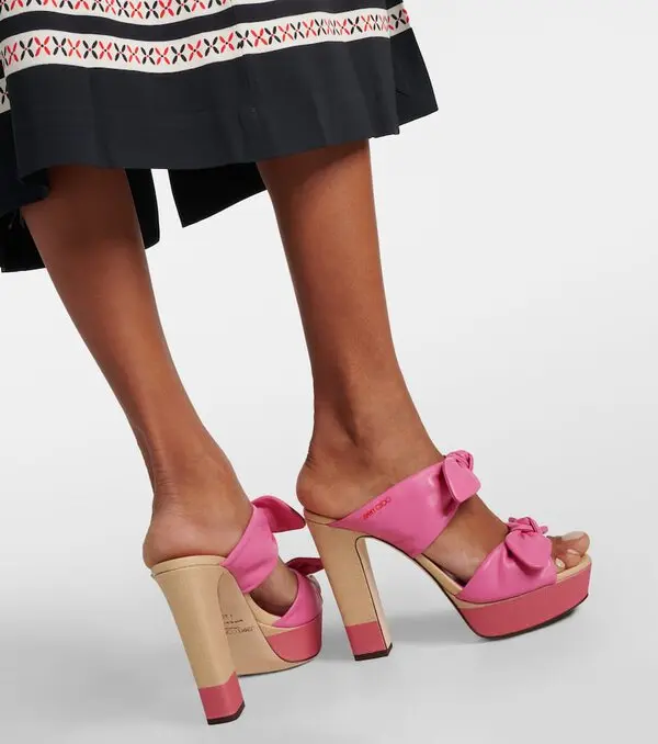 JIMMY CHOO Rua 120 Platform Sandals