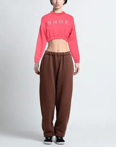 SHOE Crewneck Long Sleeve Sweatshirt - Pink