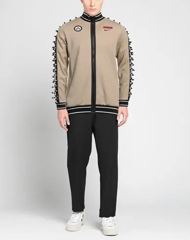 Nike Multicolor Fleece And Nylon Sweatshirt - Beige