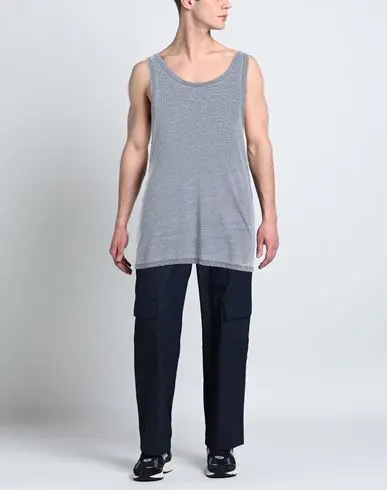 Faith Connexion Cotton Polyester Jersey Tank Top - Blue