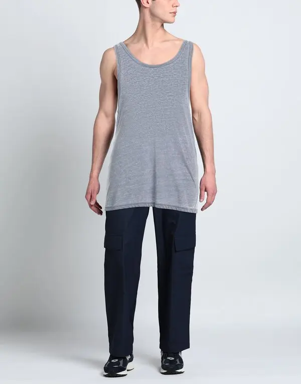 Faith Connexion Cotton Polyester Jersey Tank Top - Blue