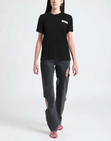 MSGM Printed T-shirt - Black