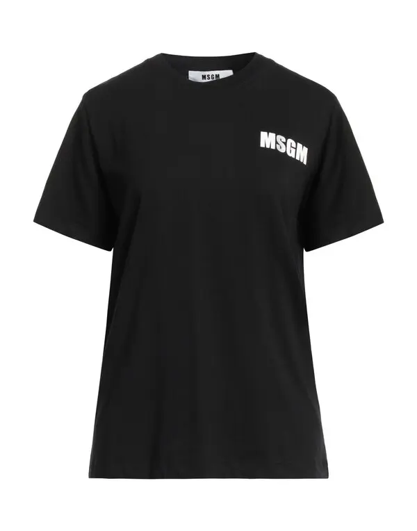 MSGM Printed T-shirt - Black