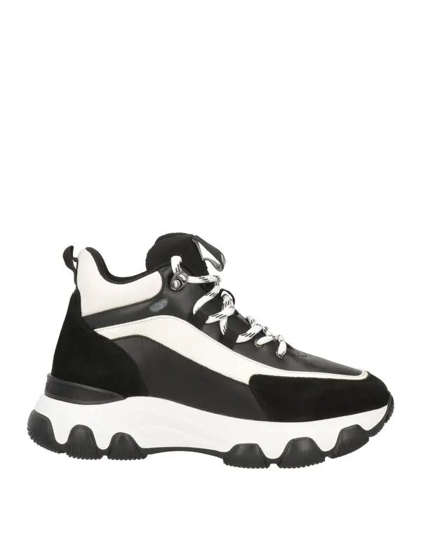 Hogan Sneakers In Textile Fibers And Leather