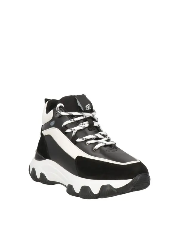 Hogan Sneakers In Textile Fibers And Leather