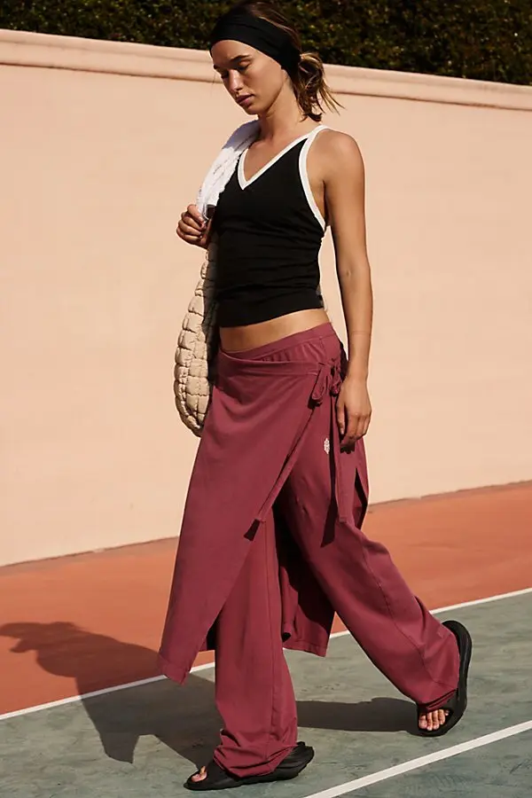 Free People Hot Shot Sarong Pants