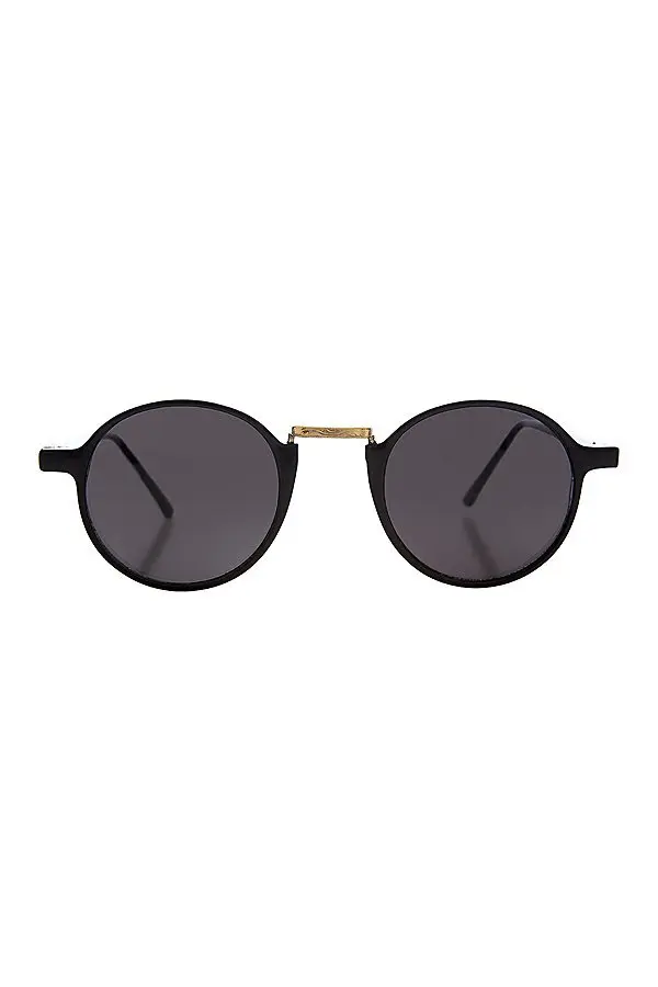 SUNGLASS MUSEUM Vintage Brook Sunglasses - Black