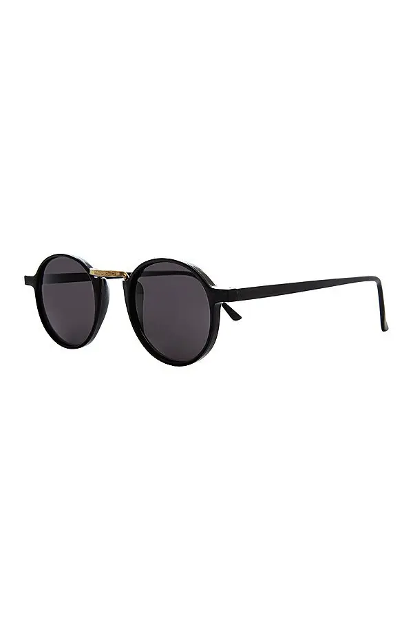 SUNGLASS MUSEUM Vintage Brook Sunglasses - Black