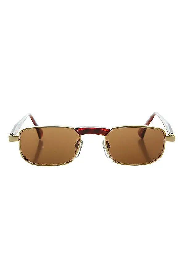 SUNGLASS MUSEUM Vintage Hank Sunglasses Selected By - Gold