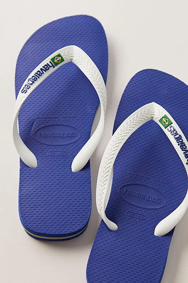 Havaianas Brazil Flip Flop - Marine Blue Combo