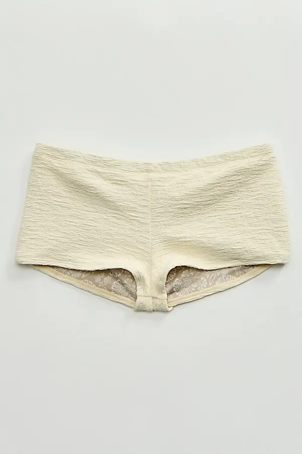 Free People Dixie Swim Shortie - Cream