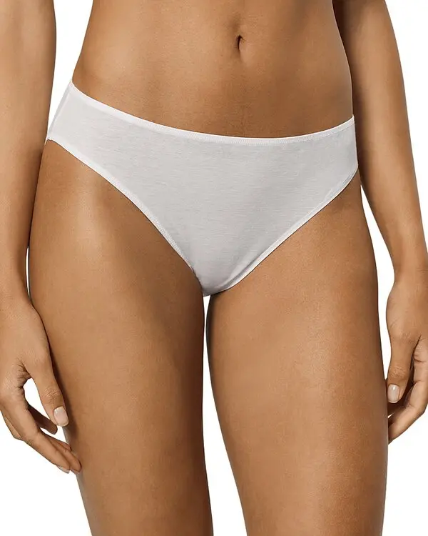 Hanro Ultralight Cotton Bikini - Honeydew