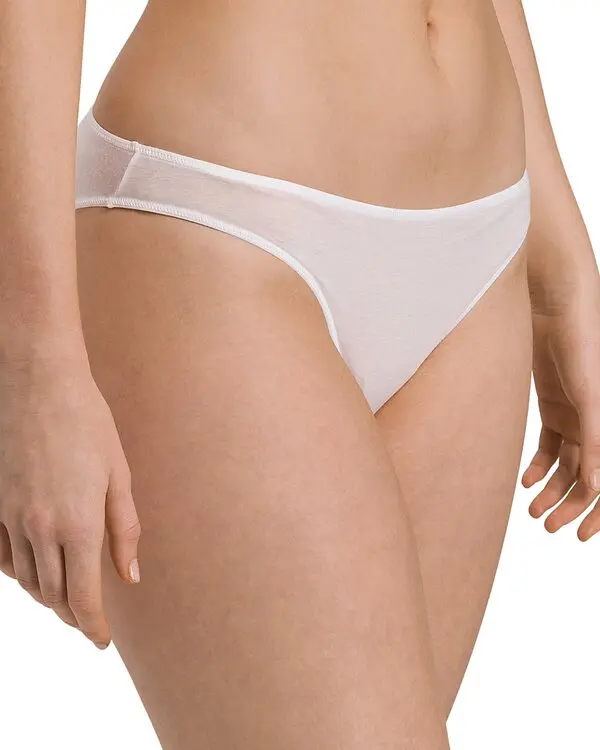 Hanro Ultralight Cotton Bikini - White