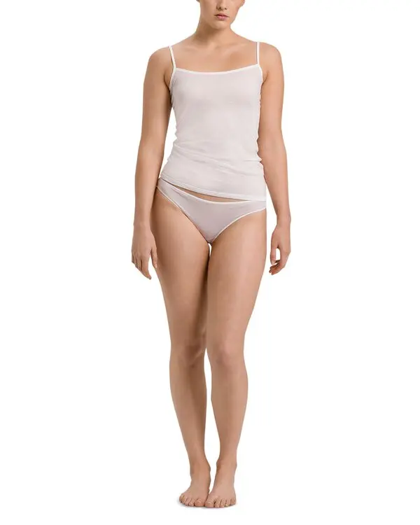 Hanro Ultralight Cotton Bikini - White