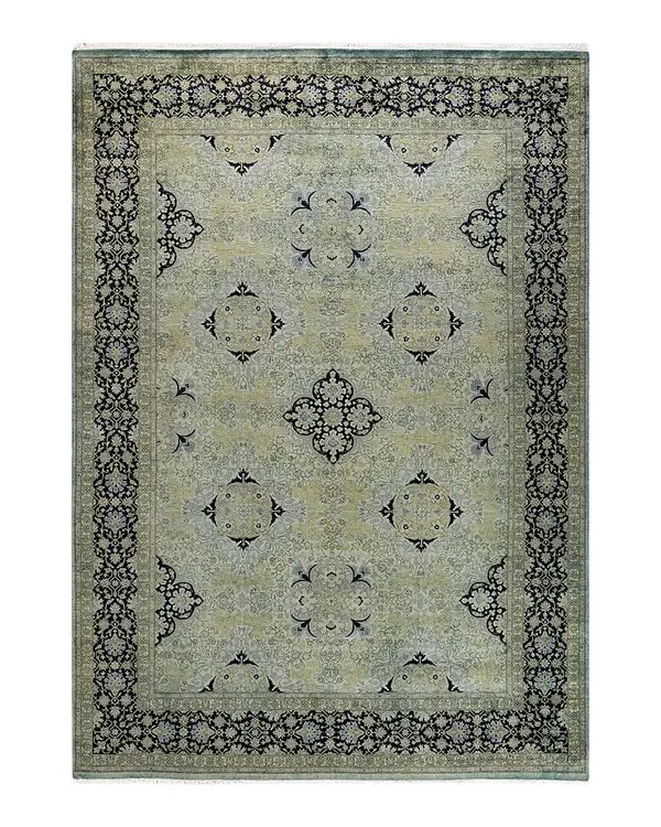 Bloomingdale'S Fine Vibrance M1450 Area Rug, 6'1 X 8'8 - Gray