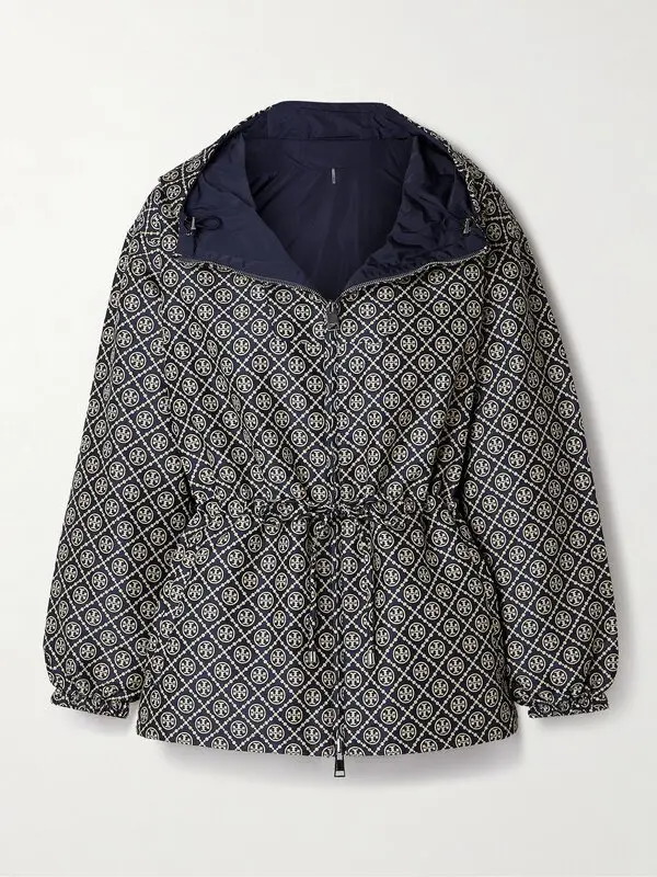 Tory Burch Reversible Twill-jacquard Jacket