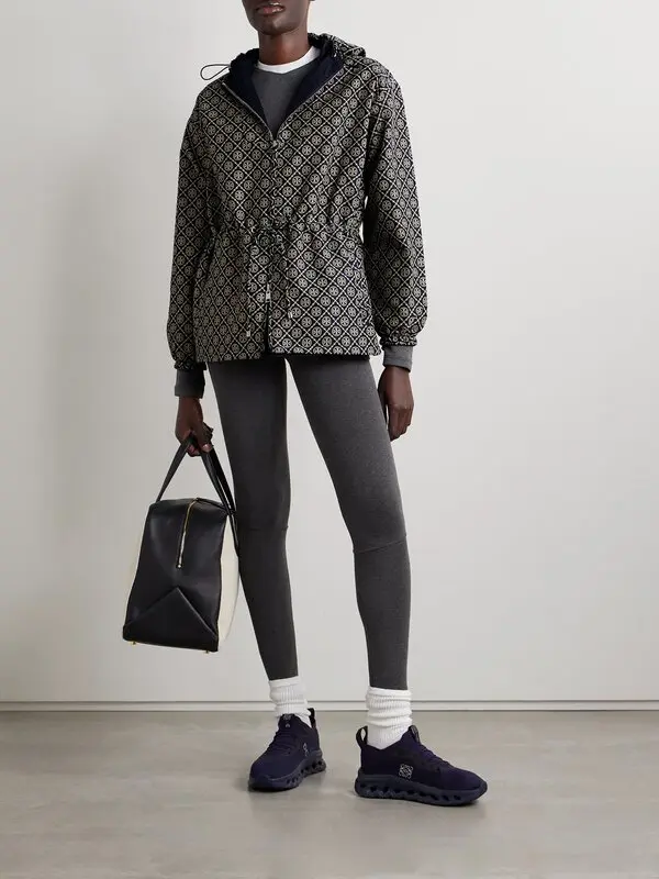Tory Burch Reversible Twill-jacquard Jacket