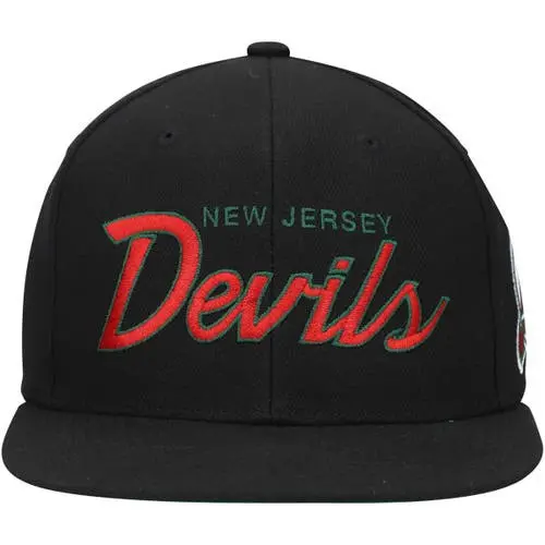 Mitchell & Ness New Jersey Devils Core Team Script 2.0 Snapback Cap