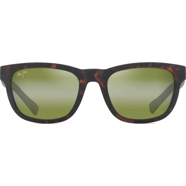 Maui Jim Kapii Square Sunglasses - Matte Dark Havana